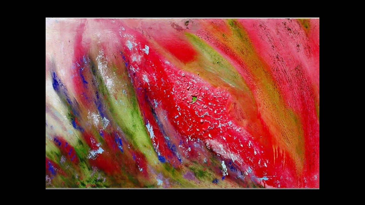 Pittura informale - Nunzio Di Fabio - olio su tela - YouTube