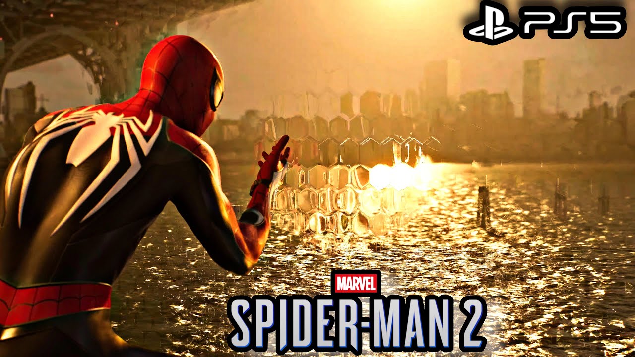 Iron Man Retro-Reflective Panels? In spider man 2 ps5 gameplay [4k ...