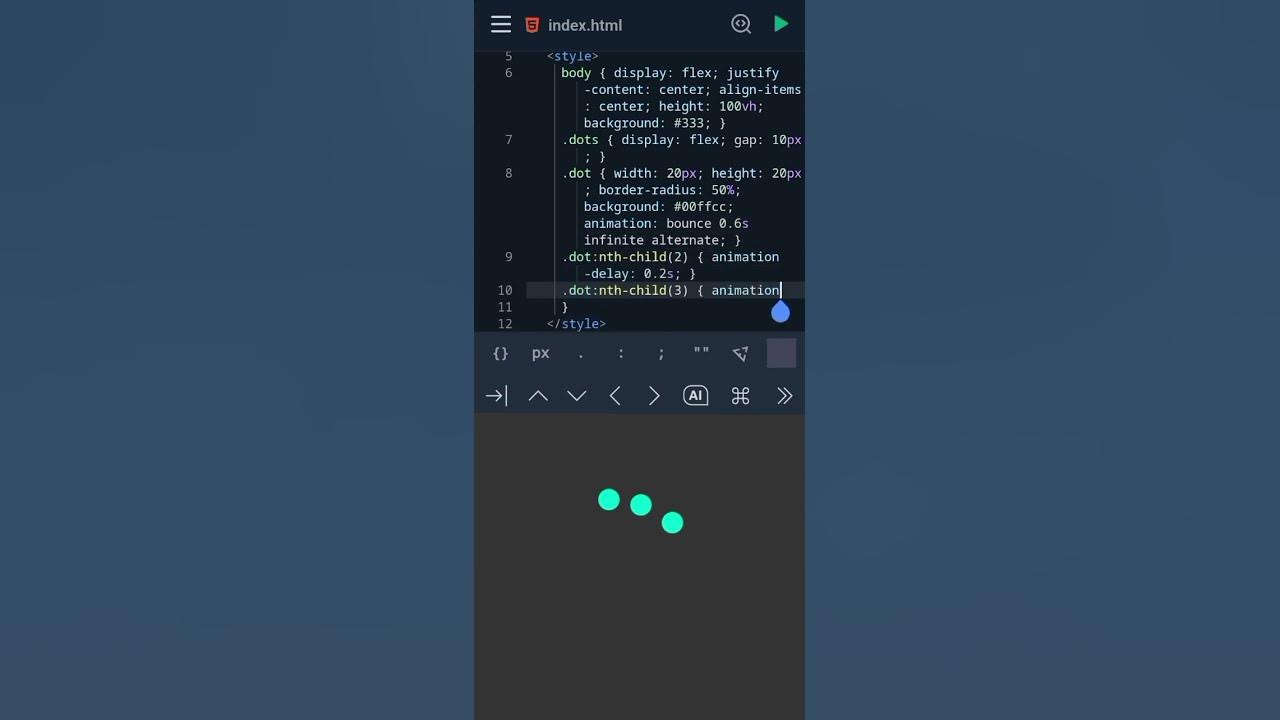 Bouncing Dots With Coding Besiccoding Coding Python Javascript