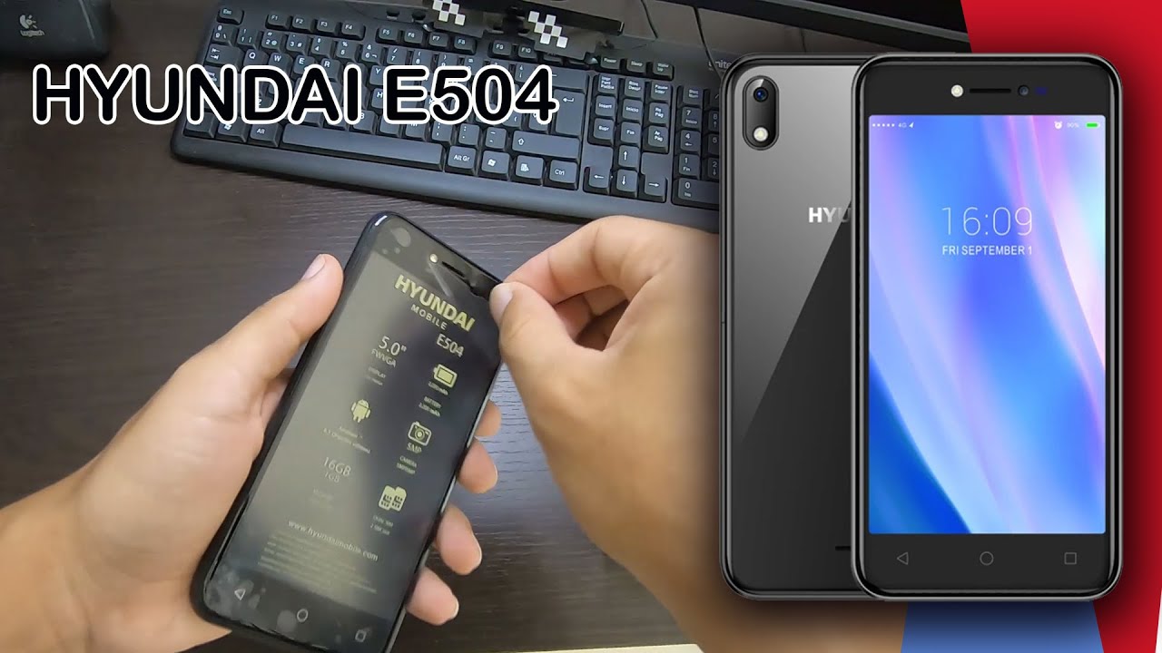 Hyundai E504 Unboxing. - YouTube