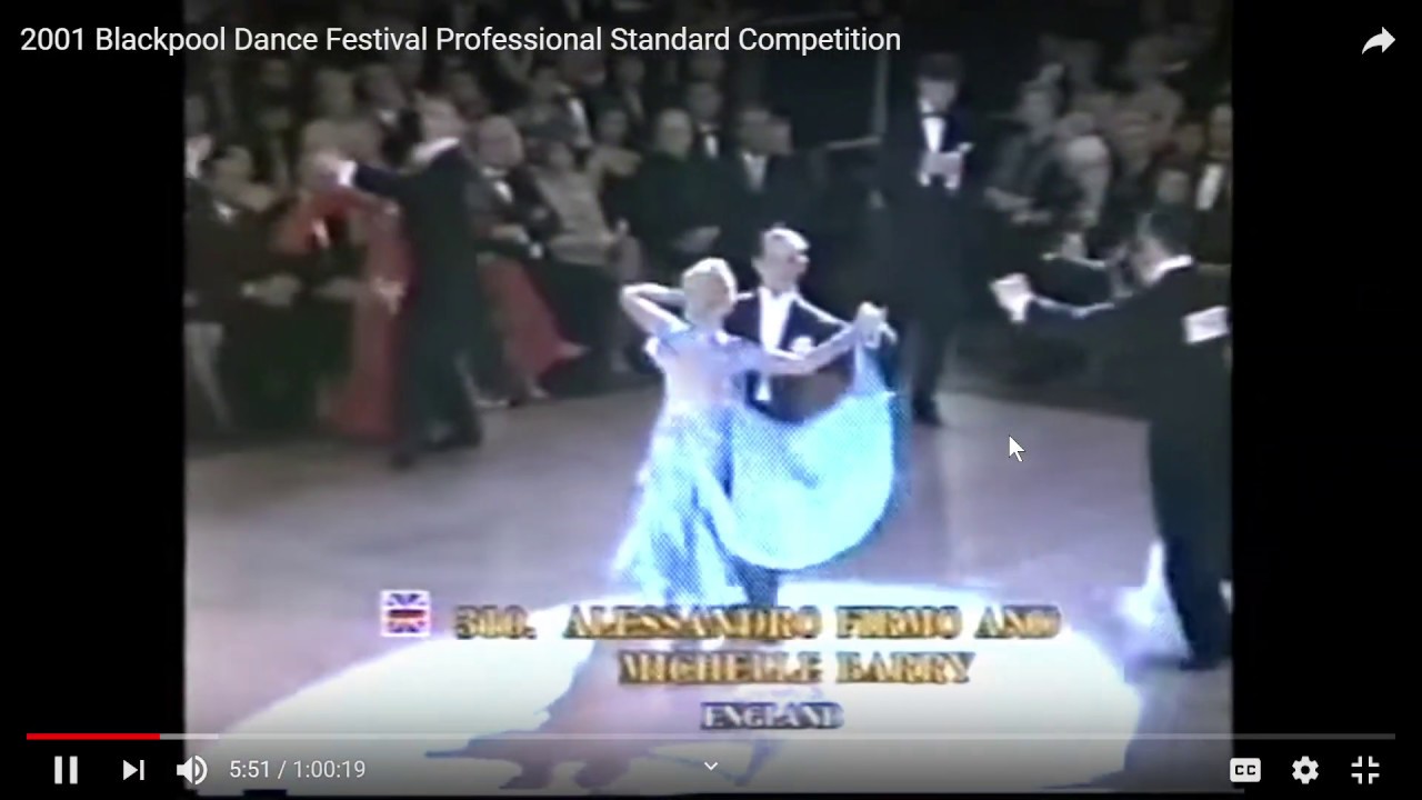 2001 Blackpool Dance Festival Professional Standard Competition YouTube ...
