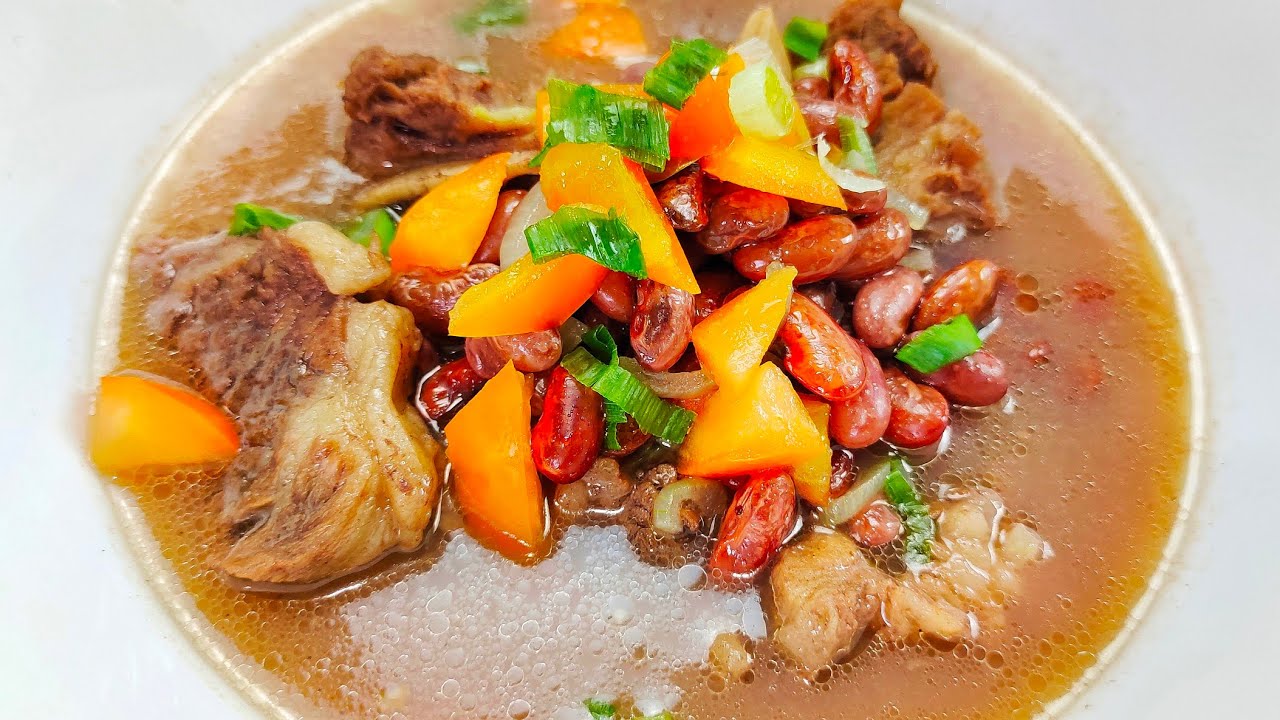 CARA MASAK SUP KACANG MERAH | AROMA REMPAHNYA MANTAP - YouTube
