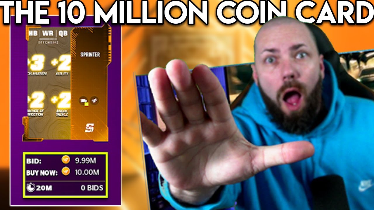 Trying To Pull The 10 Million Coin Card - YouTube