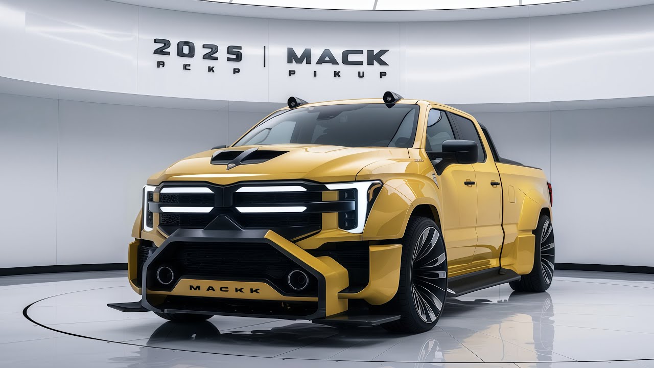 2025 Mack Pickup Review: The Bright Yellow Truck You’ve Been Waiting ...