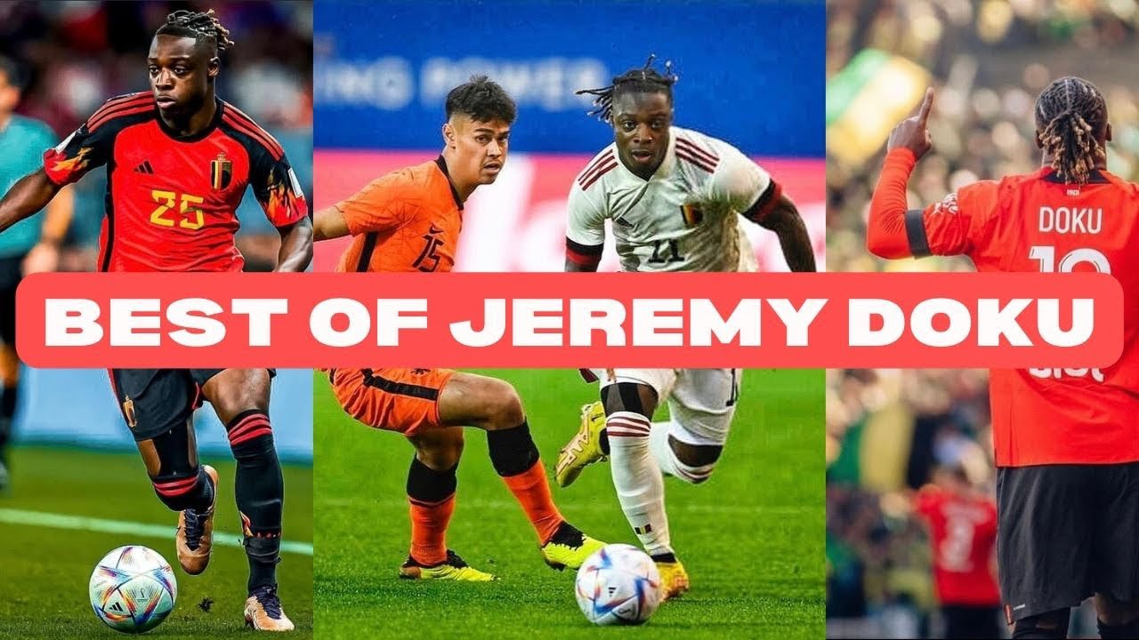 Best of Jeremy doku. Goals, dribbling and assists. Best signing for ...