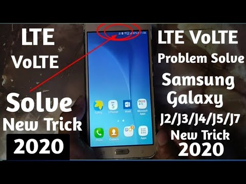 Samsung Galaxy J2/J3/J4/J5/J7 LTE VoLTE Problem Solution