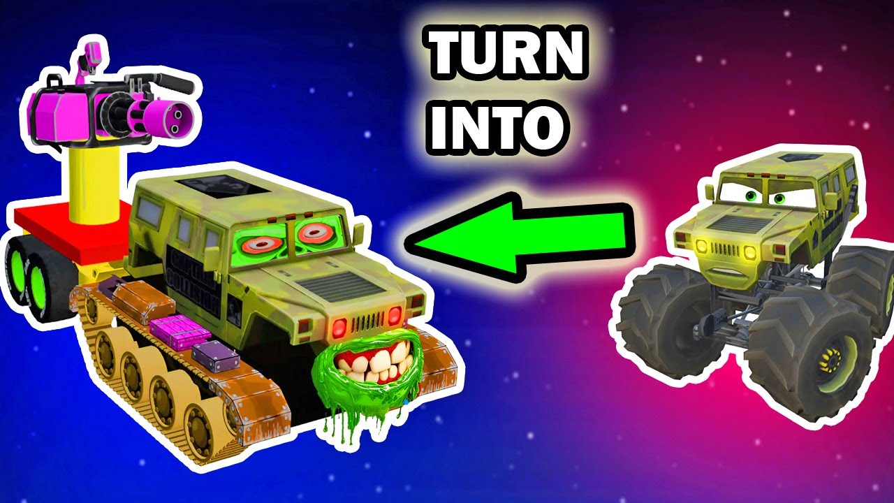 😱CAPTAIN COLLISION TURNED INTO Terrible CAPTAIN COLLISION ZOMBIE with ...