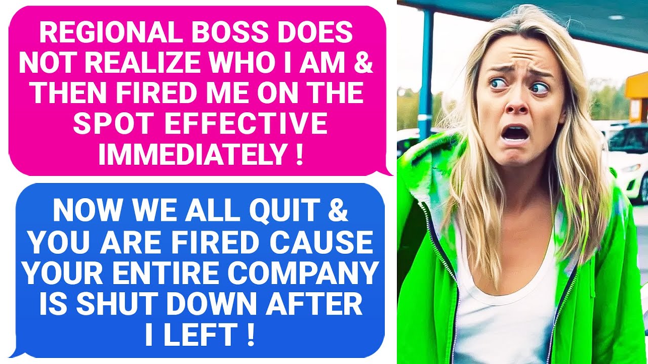 SMUG Boss FIRED Me On The Spot Effective Immediately & Doesn't Realize ...