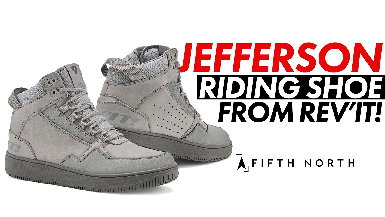 First Look | JEFFERSON RIDING SHOES FROM REV'IT! - YouTube