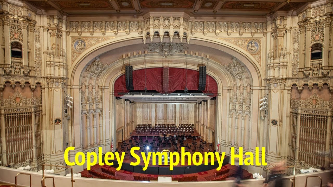 Copley Symphony Hall - YouTube