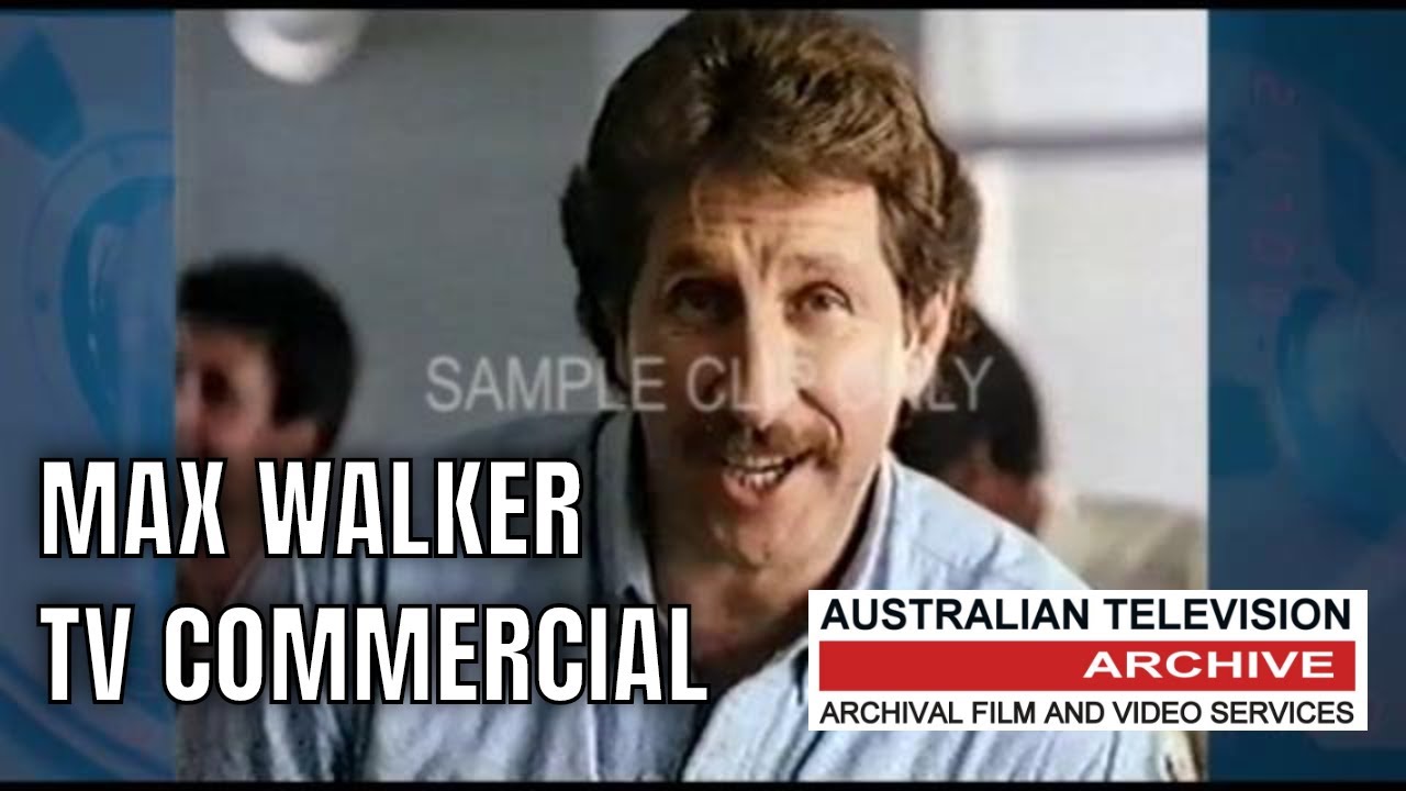 MAX WALKER (MELBOURNE TOURISM IMAGE CAMPAIGN) - 1987 - YouTube