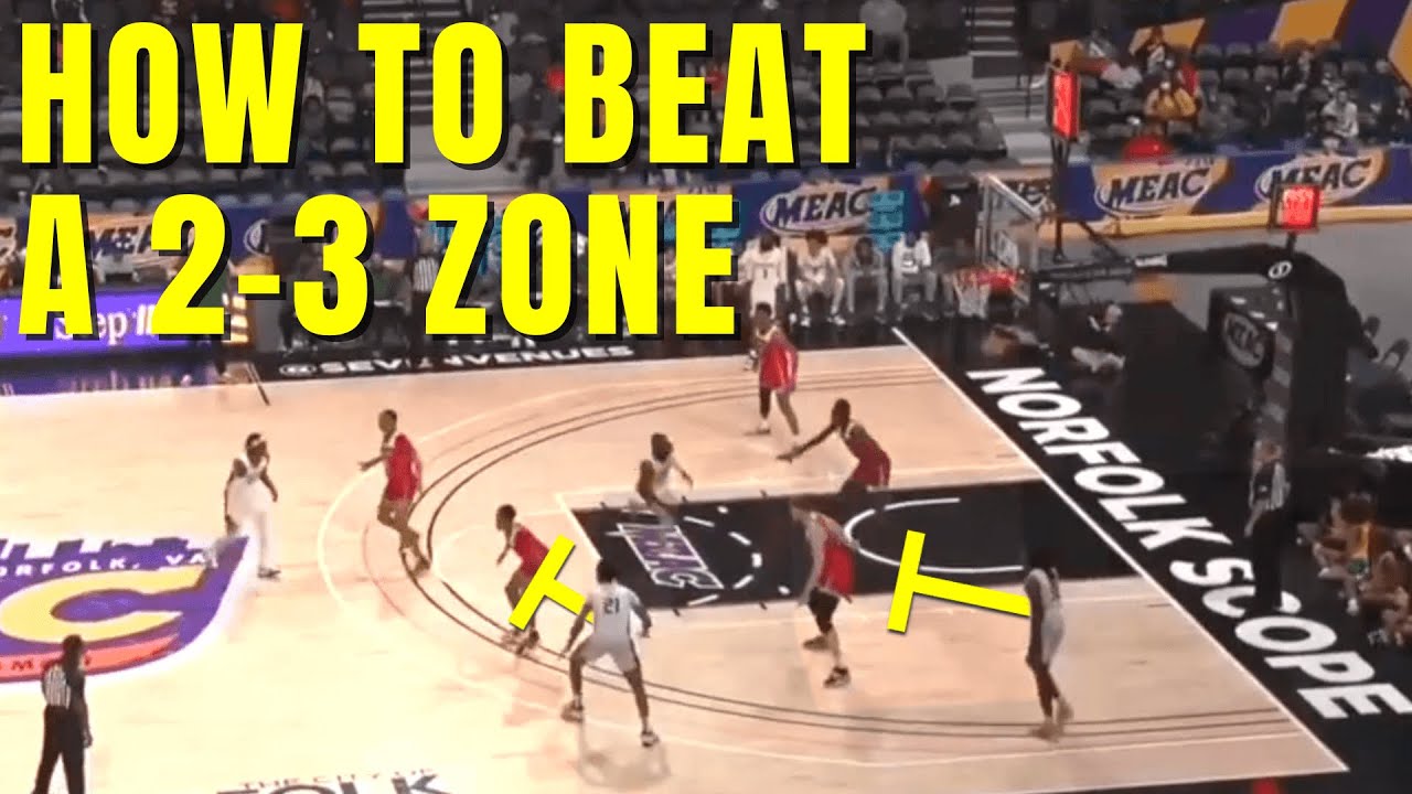 5 Out Offense vs 2-3 Zone Defense - YouTube