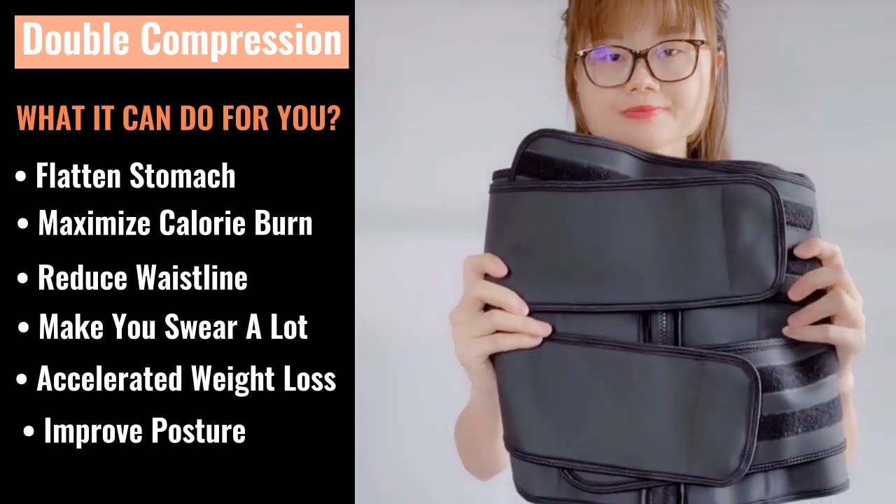 Double Straps Waist Trainer!How it works? - YouTube