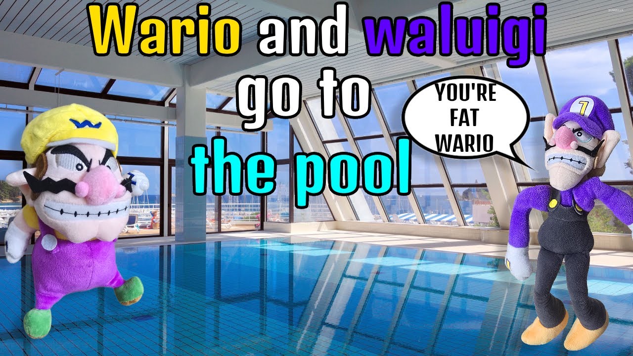 Supermariobruhs - Wario and Waluigi go to the POOL - YouTube