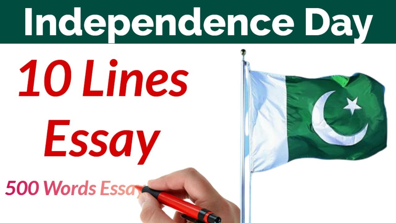 Write Essay on Independence Day 10 lines in English | 14 August ...