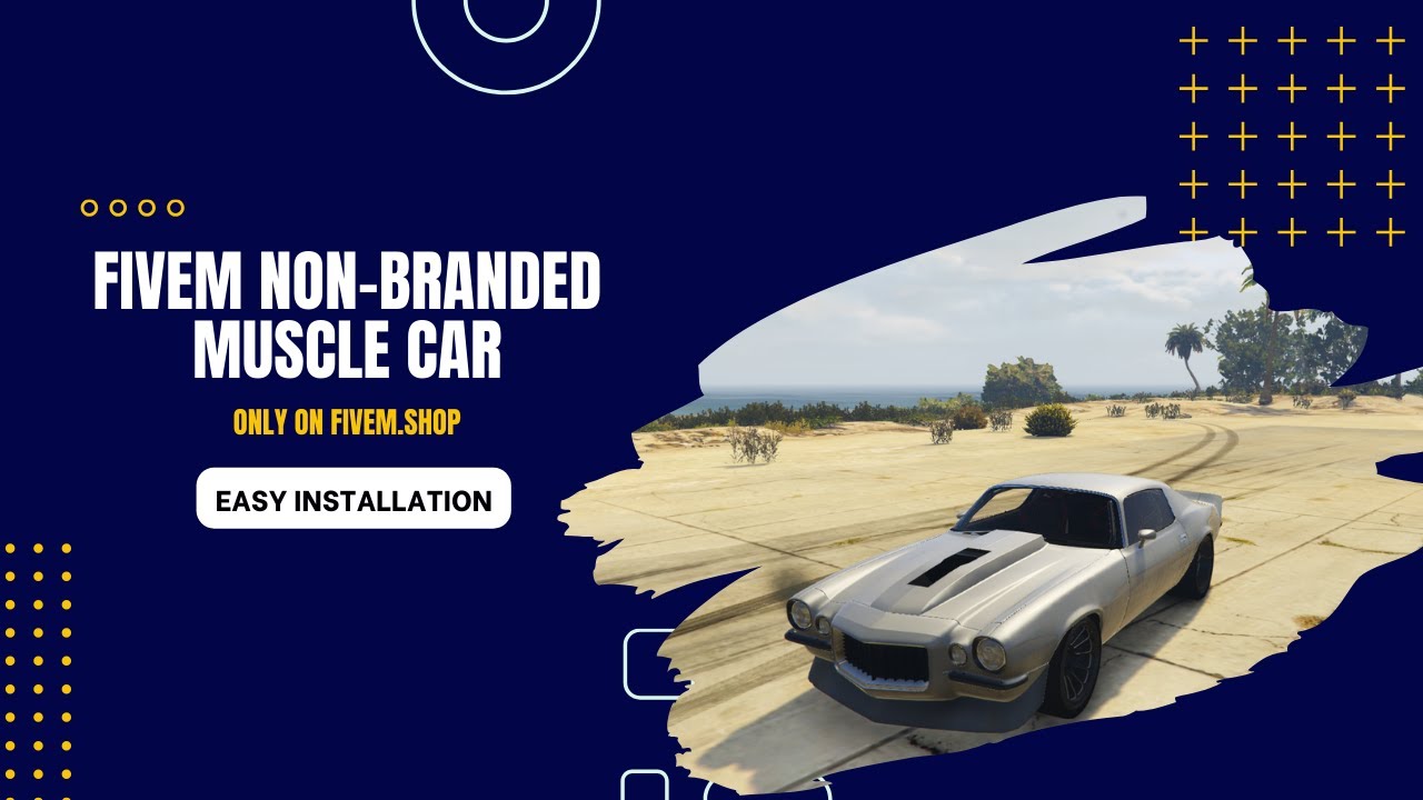 FiveM Non Branded Muscle Car | FiveM Muscle Car #fivem #cars #musclecar ...