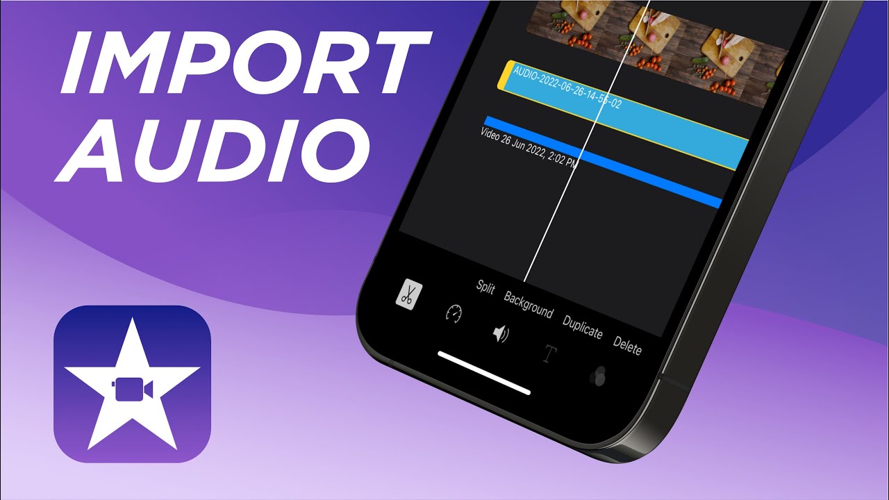 How To Add Songs, Music & Audio To iMovie On iPhone & iPad - YouTube