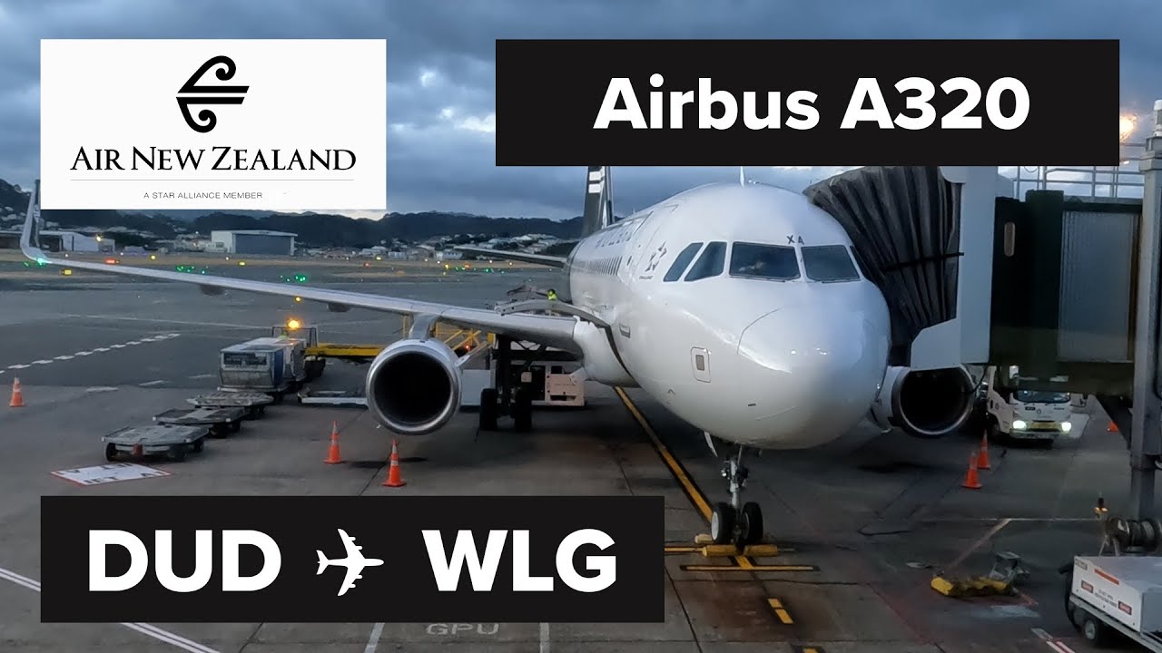 Flight Review - Air New Zealand A320 Dunedin (DUD/NZDN) to Wellington ...