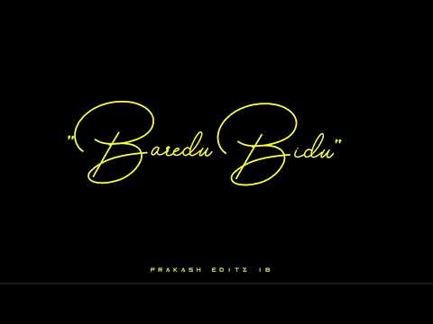 Baredu Bidu Ninna Hesara Nannaya Haneya mele female version Kannada Song WhatsApp status#love#reels