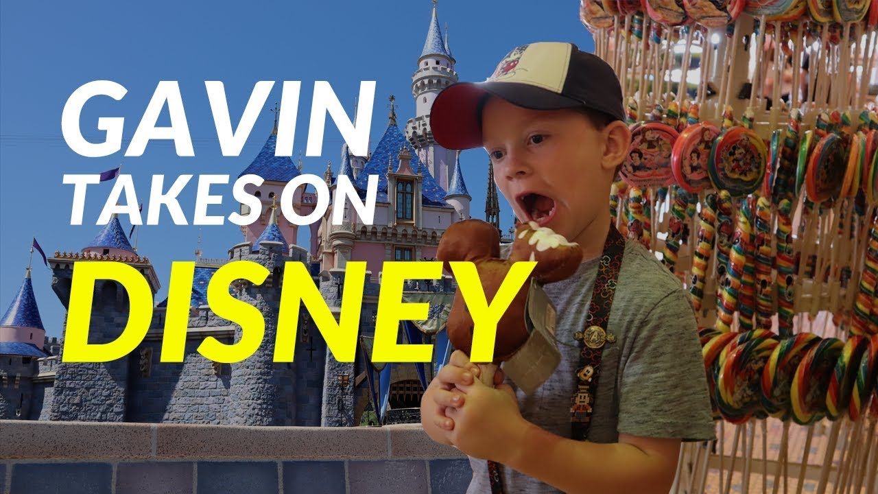 GAVIN TAKES ON DISNEY | VLOG #003 - YouTube
