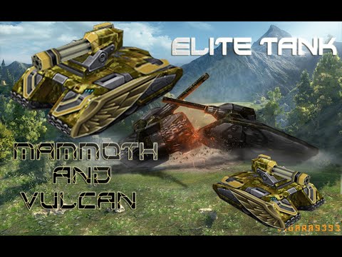 Tanki Online - XT Vulcan and Mammoth M3 - YouTube