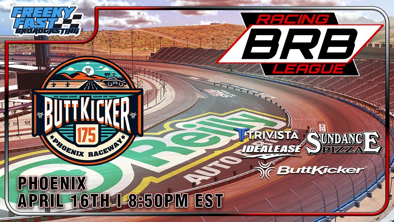 BRB Racing League S1 — R18 — Phoenix Presented by BRB | #iracing - YouTube