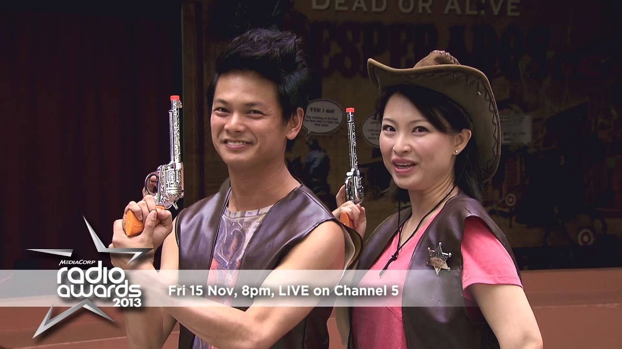 MediaCorp Radio Awards 2013, LIVE on Ch5! - Love 97.2FM 周崇庆 & 蔡礼莲 - YouTube