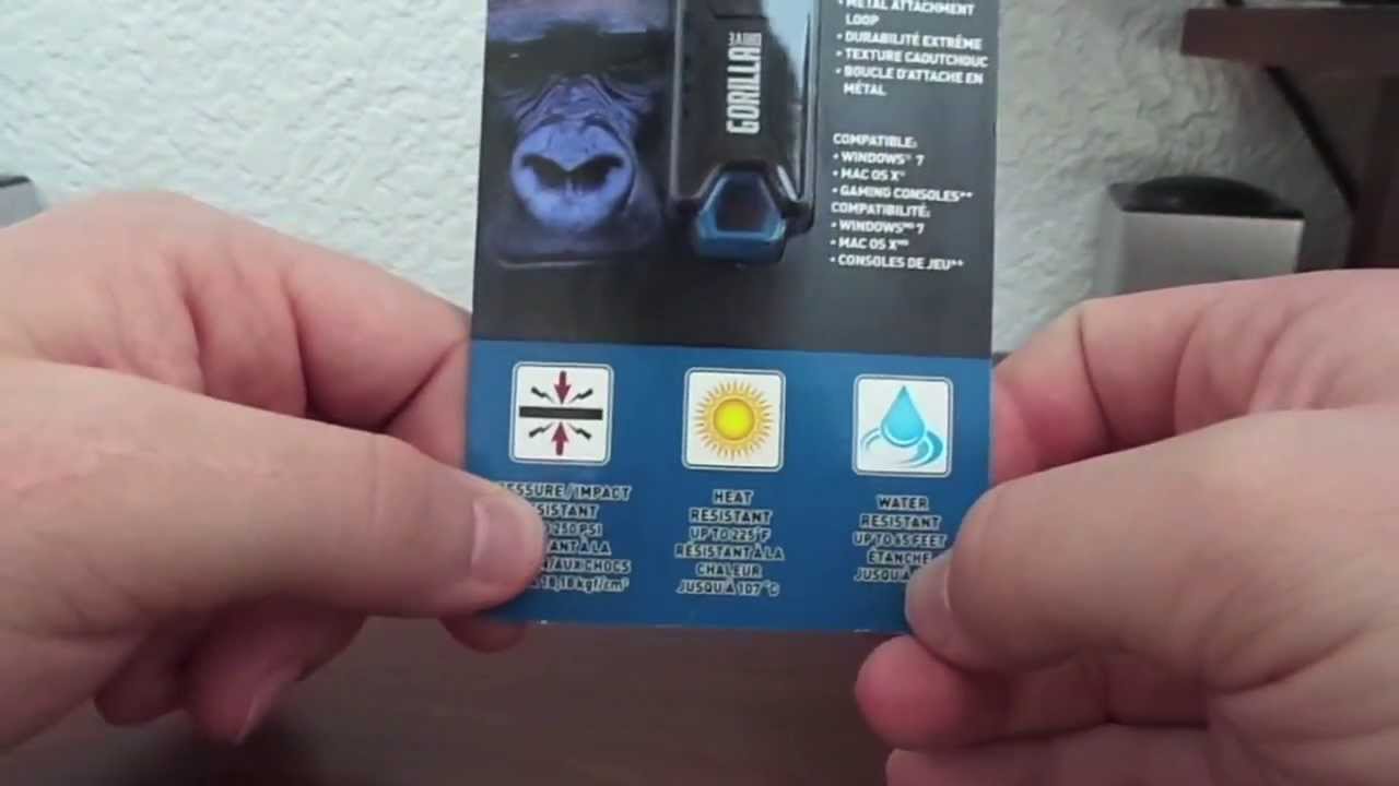 Unboxing Gorilla USB Drive - YouTube