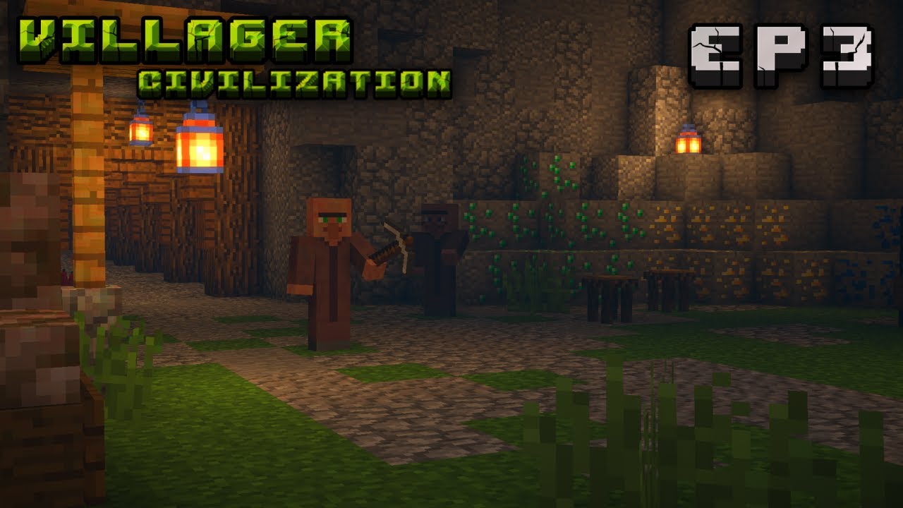 I Found Something Weird. Minecraft Villager Civilization (Ep3) - YouTube