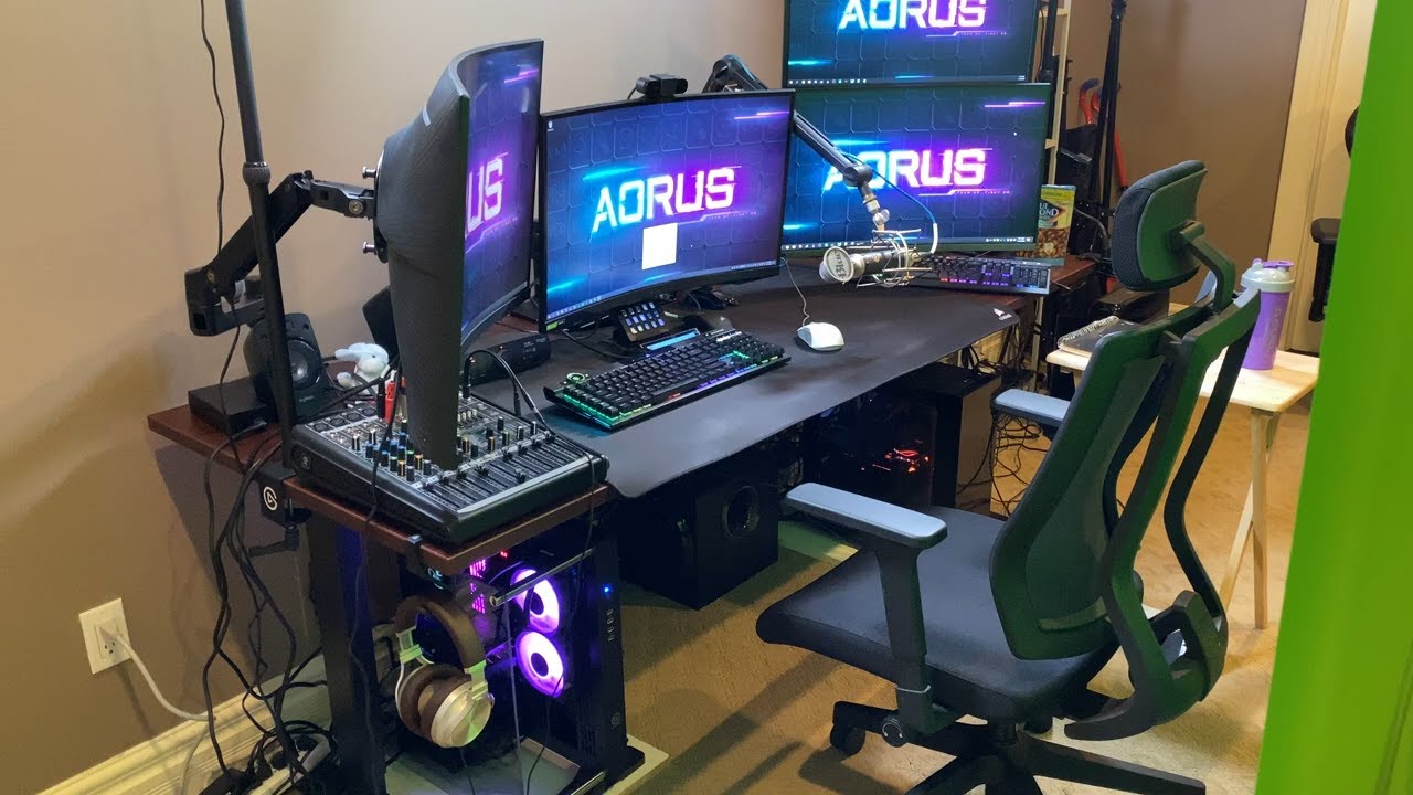KingGeorge Twitch Streamer Full Setup Video! - YouTube
