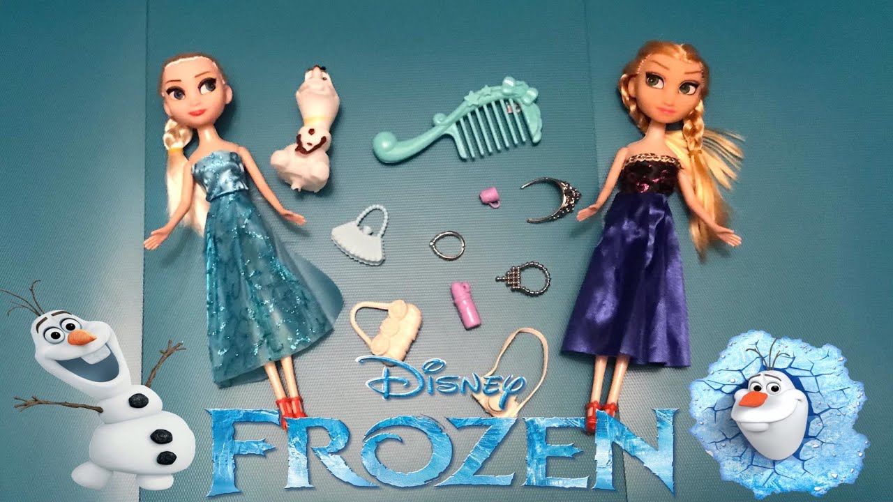 Frozen | 5 minutes satisfying with unboxing Frozen play set | hello ...