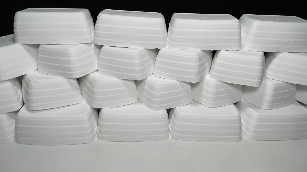 ASMR Baking Soda White Bricks Crush | Crunchy | Relaxing - YouTube