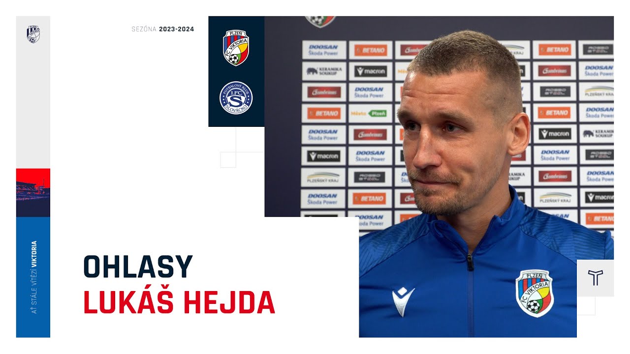 OHLASY: Lukáš Hejda hodnotí vítězství nad Slováckem - YouTube