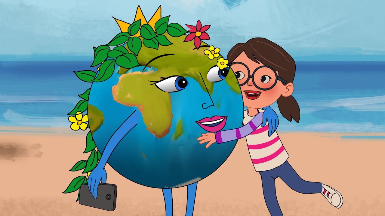 Safwana And Mother Earth (An Animation on Earth Pollution) - YouTube