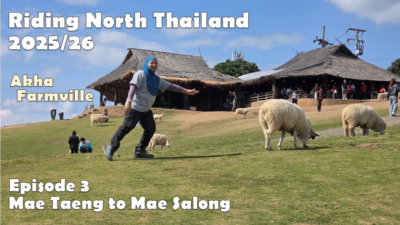 ep3 Riding North Thailand - Mae Taeng to Mae Salong, Chiang Rai - Akha ...