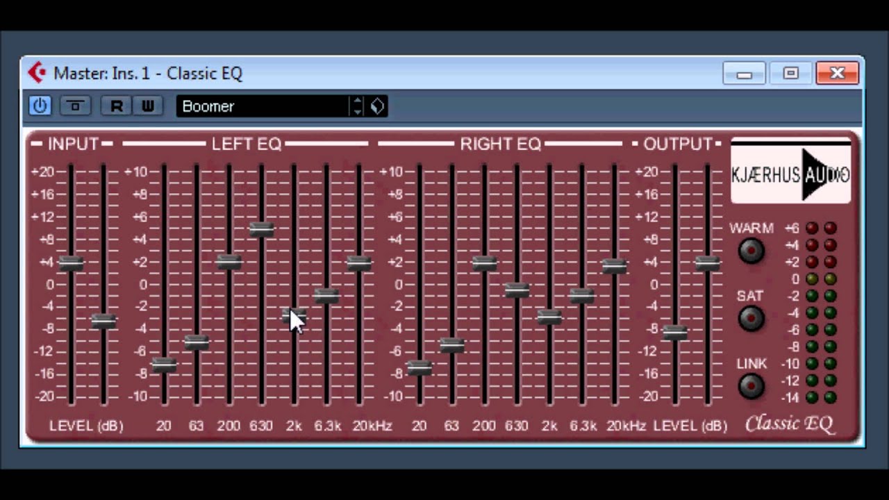 Classic EQ by Kjaerhus Audio - YouTube
