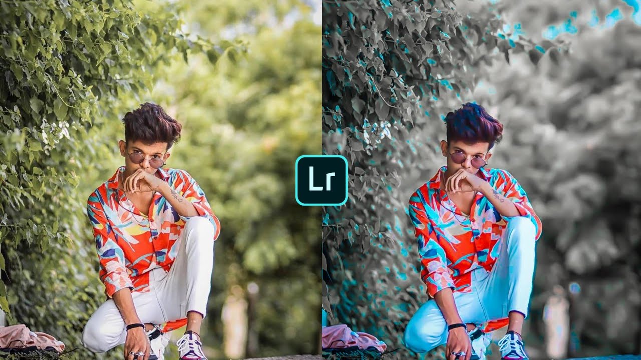 How to change background colour in Lightroom |Techno Editor - YouTube