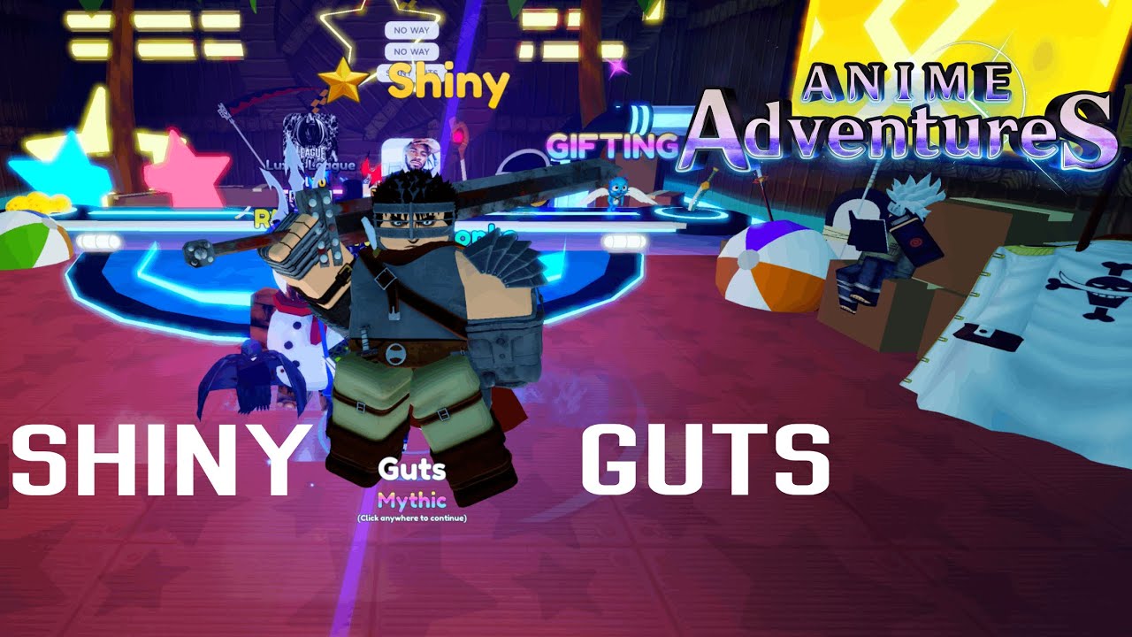 GETTING SHINY GUTS IN THE BANNER [ANIME ADVENTURES] - YouTube