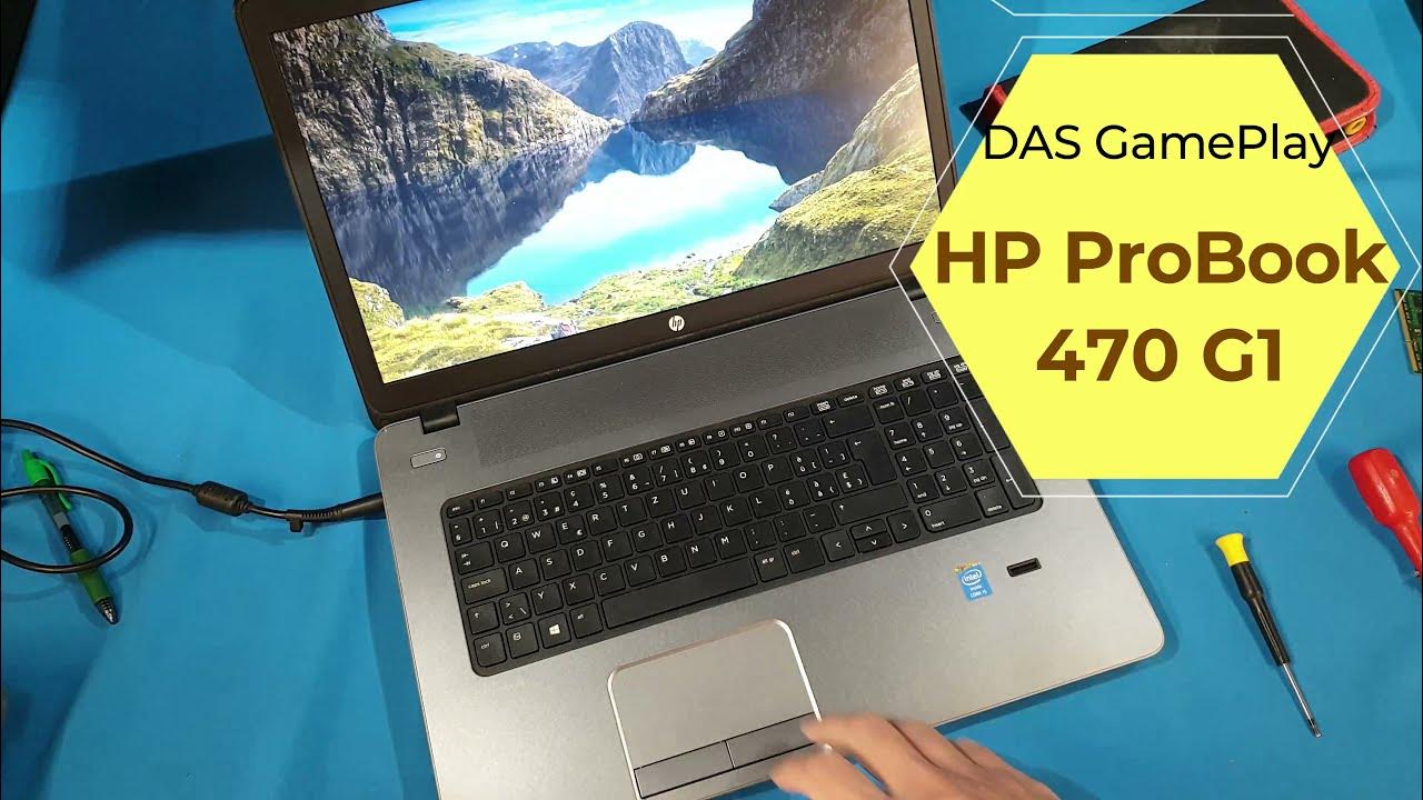 HP ProBook 470 G1 reset bios, cleaning cooling fan - YouTube