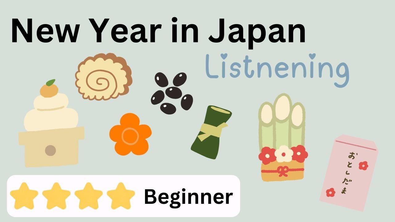 New Year in Japan | Culture and Costum | Japanese Listening Practice ...