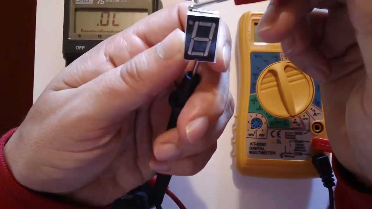 Uso Multimetro, medir Continuidad y prueba de LED - YouTube