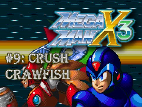 Mega Man X3 - Crush Crawfish - YouTube