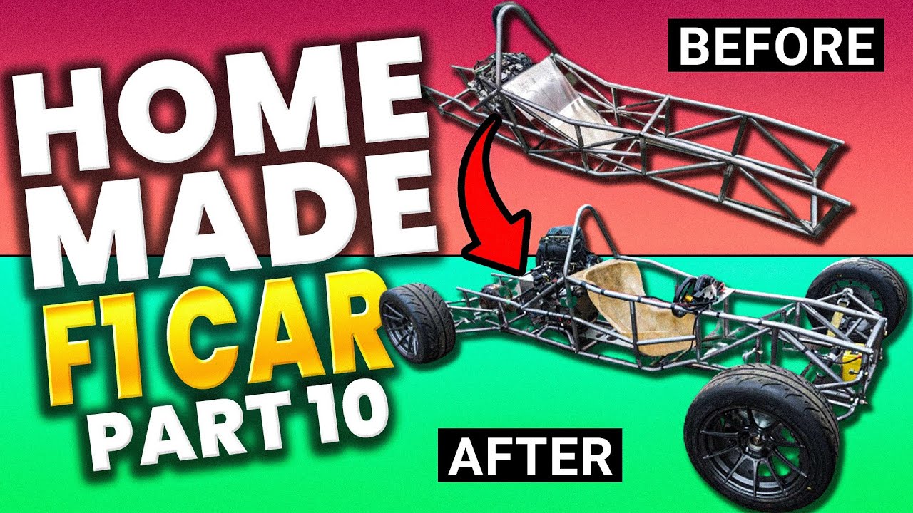 Homemade Formula One Car Starts Under It's Own Power - Pt 10 - YouTube