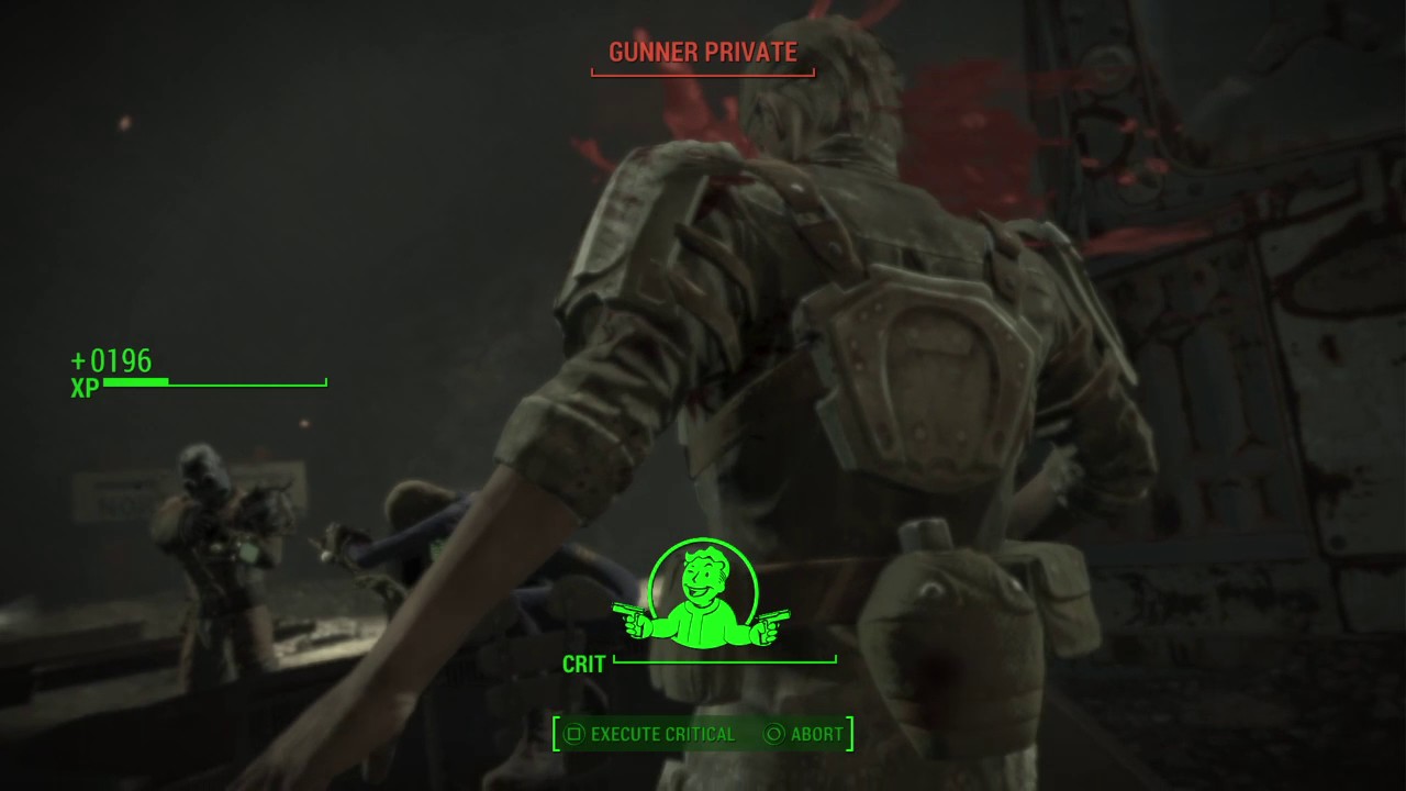 Fallout 4 Vault 88 Gunner Attack - YouTube