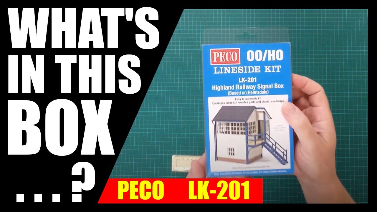 689 - Peco LK-201 Highland Railway Signal Box OO/HO Gauge - YouTube