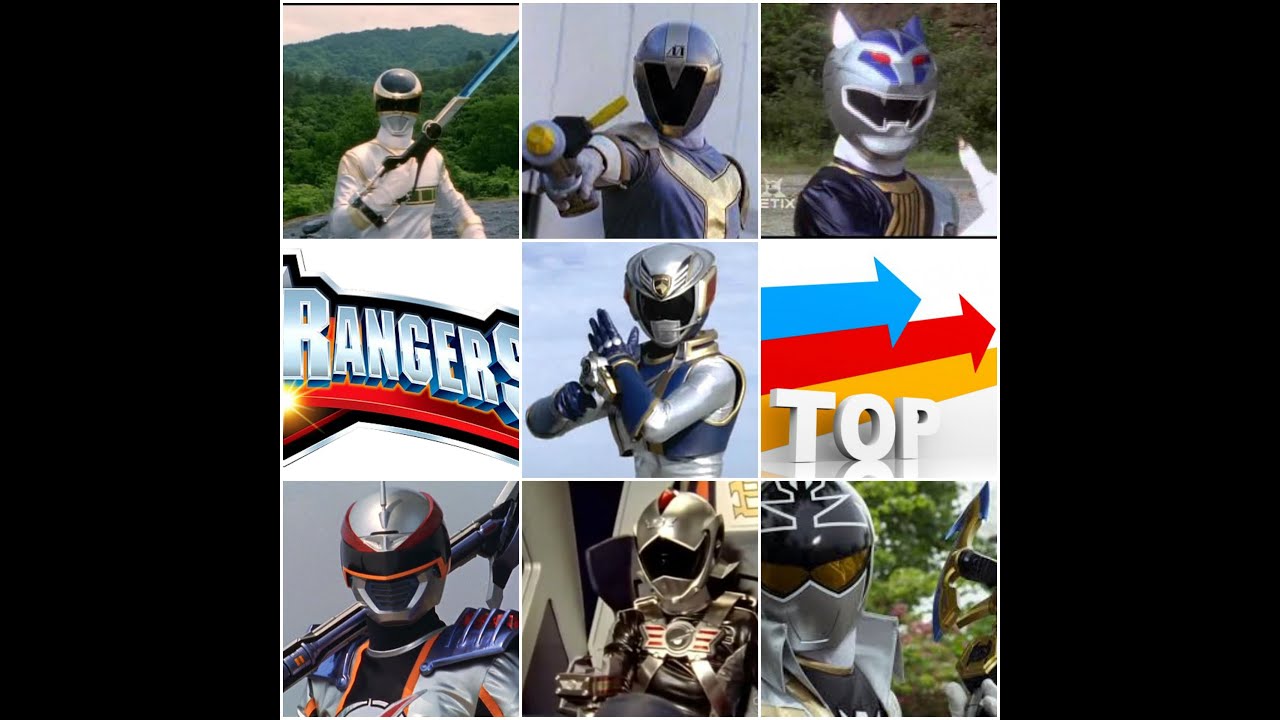 Ranking the Silver Power Rangers (MMPR to SuperMegaforce) - YouTube
