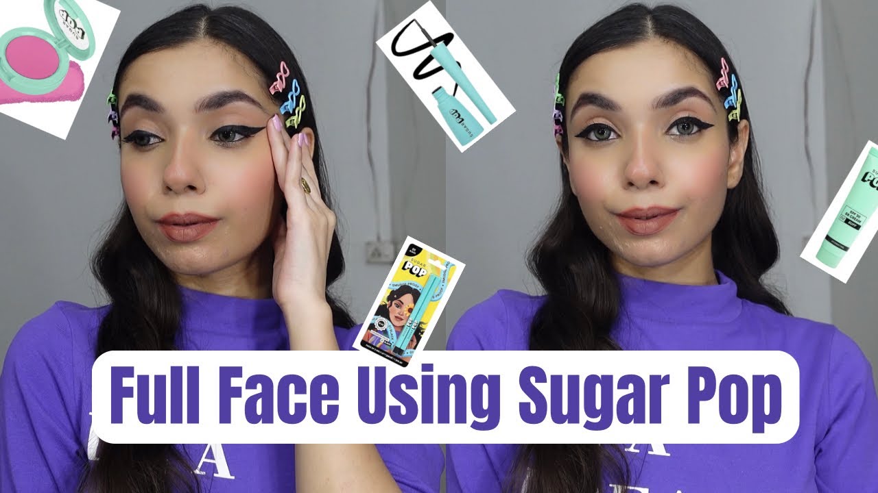 Full Face Using Sugar Pop Cosmetics #sugarpop #makeup 💜 - YouTube