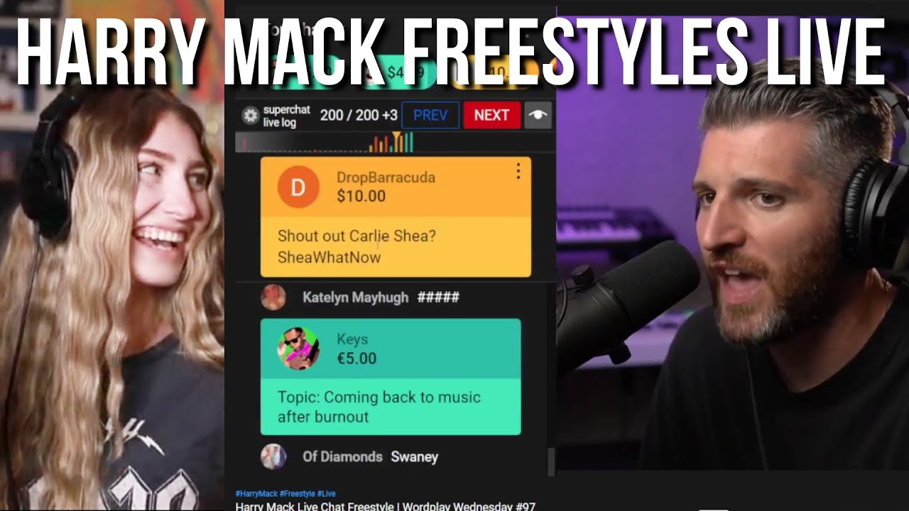 My Subs Got Harry Mack to Rap About Me! - YouTube