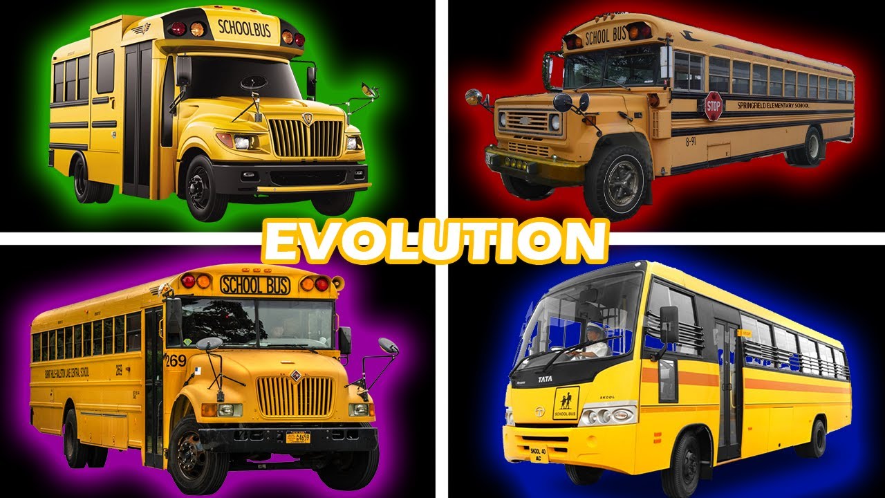 🚌Evolution of School Bus Horn Sound Variations in 60 seconds🚌 - YouTube