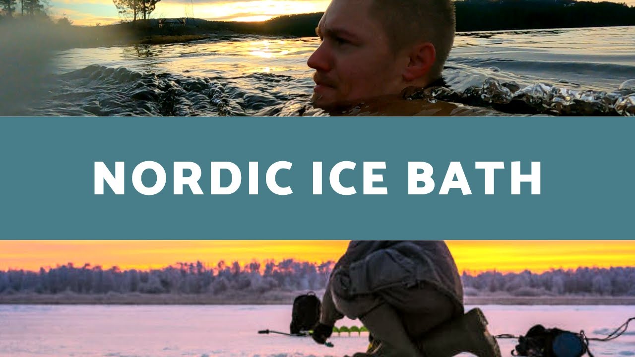 Last Ice Bath Before Spring In Norway - YouTube